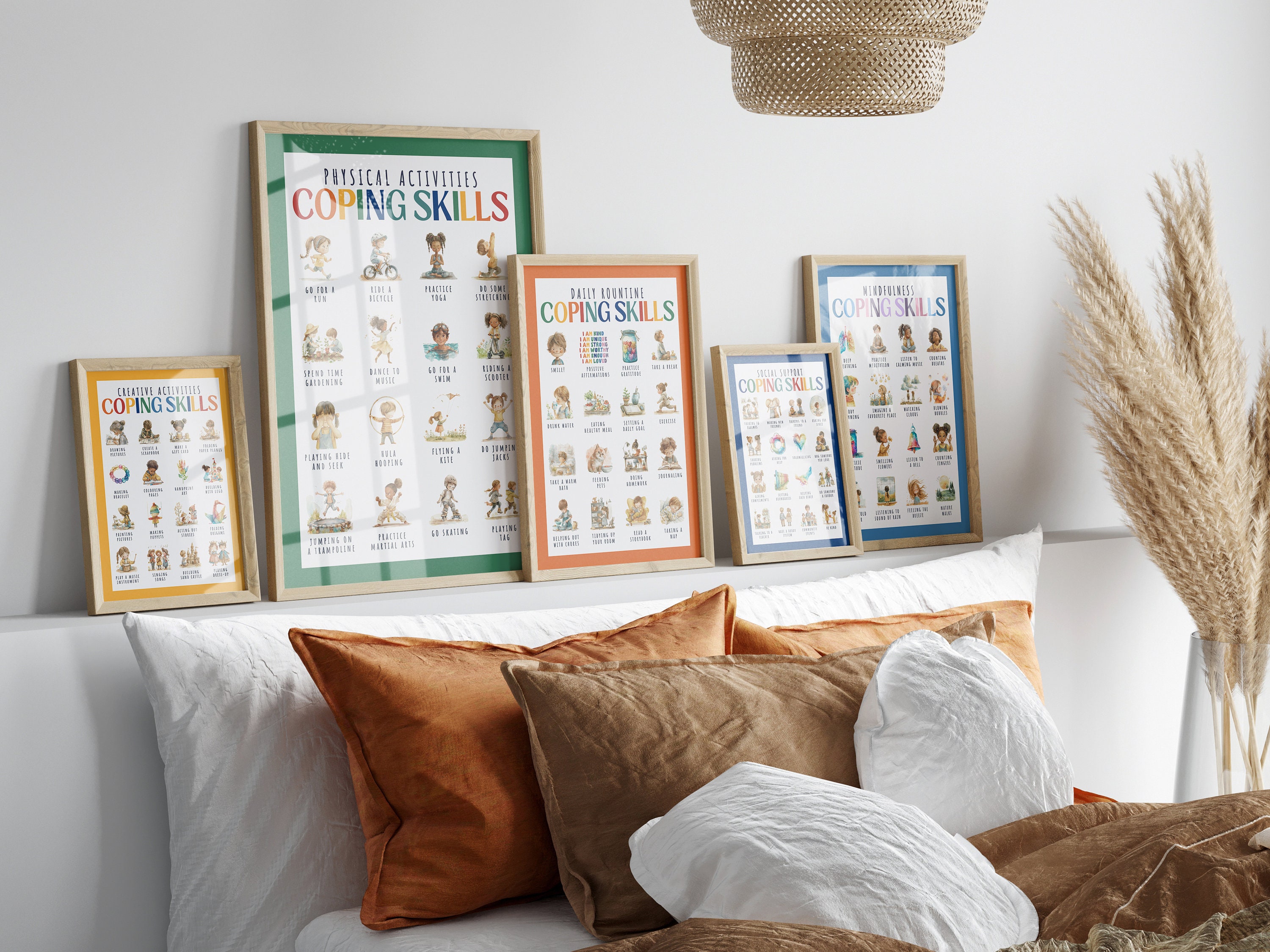 Coping Skills Poster, Mindfulness Poster, Calming Techniques Poster ...