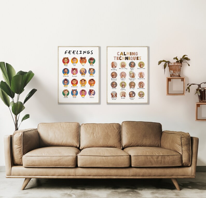 Feelings Poster, Calming Techniques, Feelings Chart, Self Regulation ...