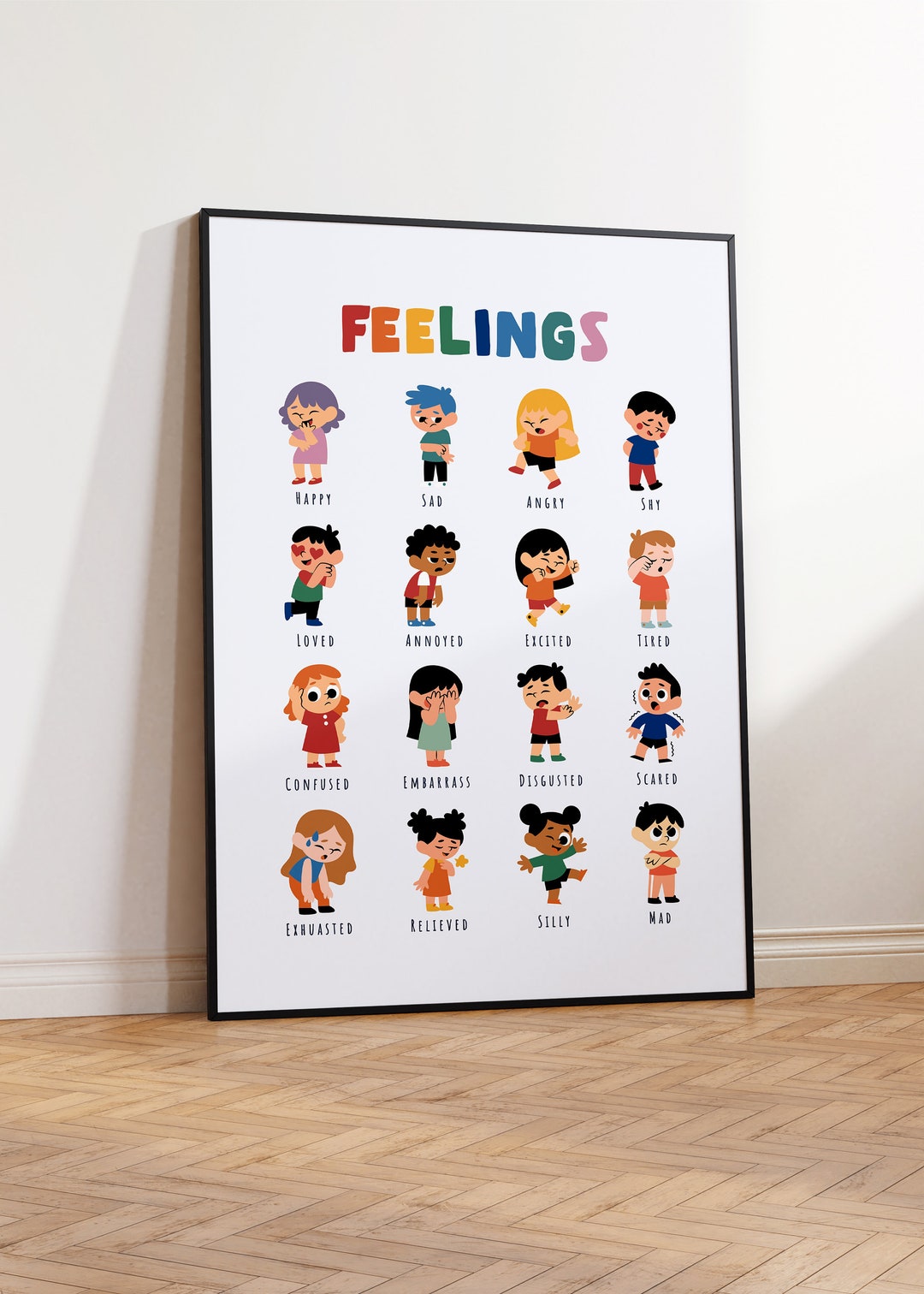 Feelings Poster, Emotions Poster, Feelings Chart, How Are You Feeling ...