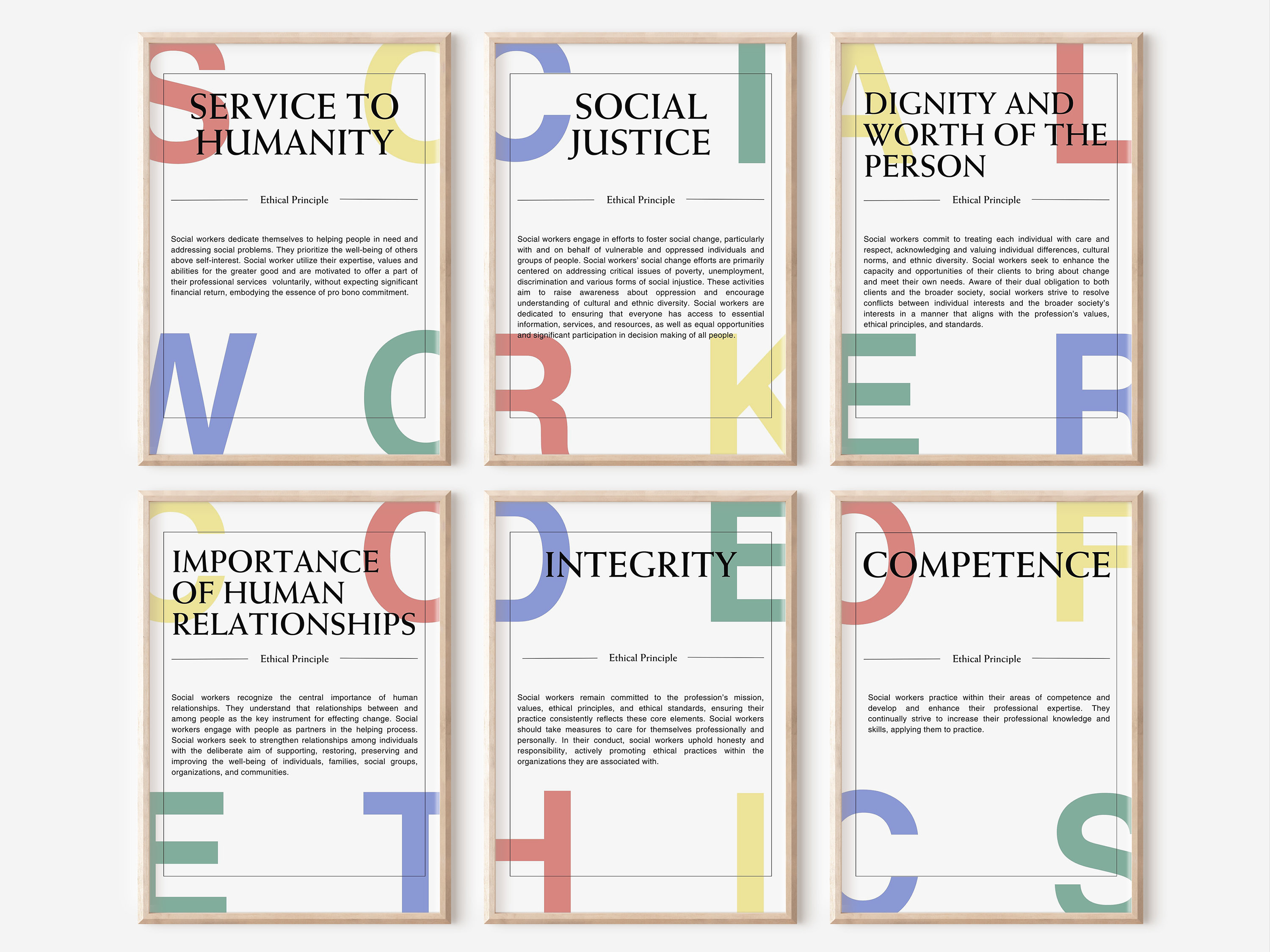 Social Worker Code of Ethics, Social Work Values, NASW Code of Ethics ...