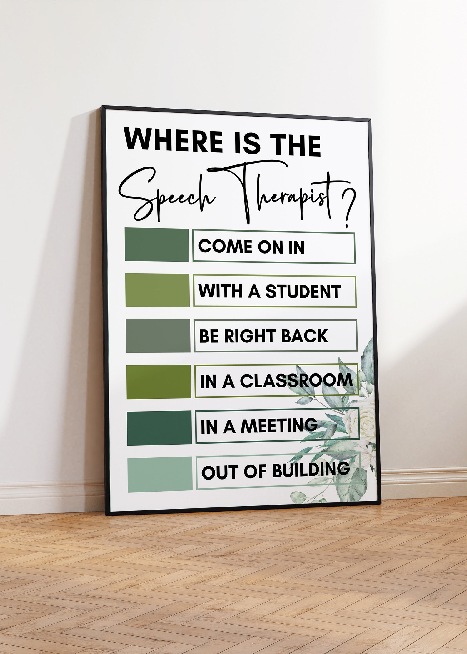 Where is the Speech Therapist Door Sign, Speech Therapist Door Sign ...