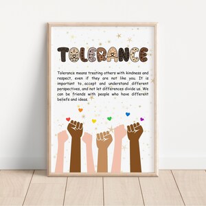 Diversity Poster for Kids, Diversity Bulletin Board, Cultural Diversity ...
