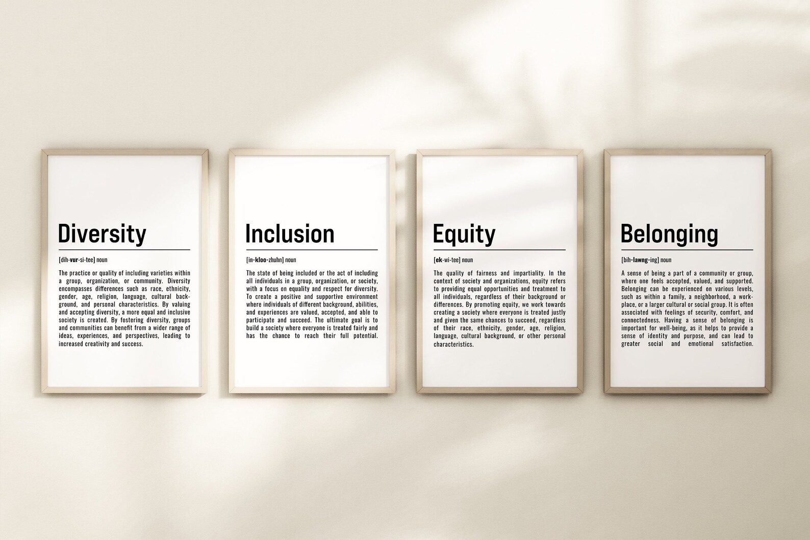 Racial Equality, Diversity Poster, DEIB Poster, Diversity Equity and ...