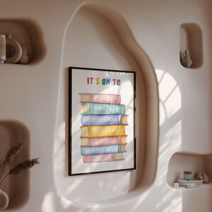 It's Okay to Be Not Okay Poster, Classroom Posters Be Yourself ...