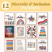 Stronger Together,diversity Prints,equality Posters,classroom Decor ...
