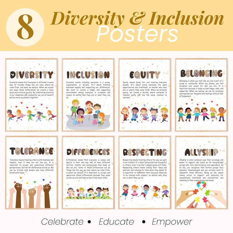 Diversity Poster - Etsy
