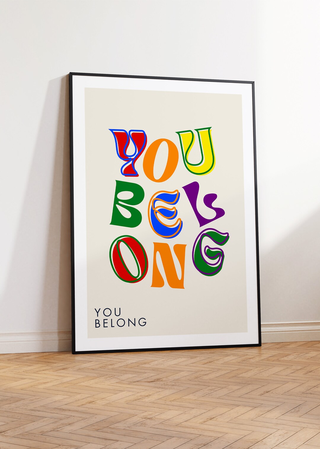 You Belong Poster, Classroom Poster, Inspiring Quotes, Motivational ...