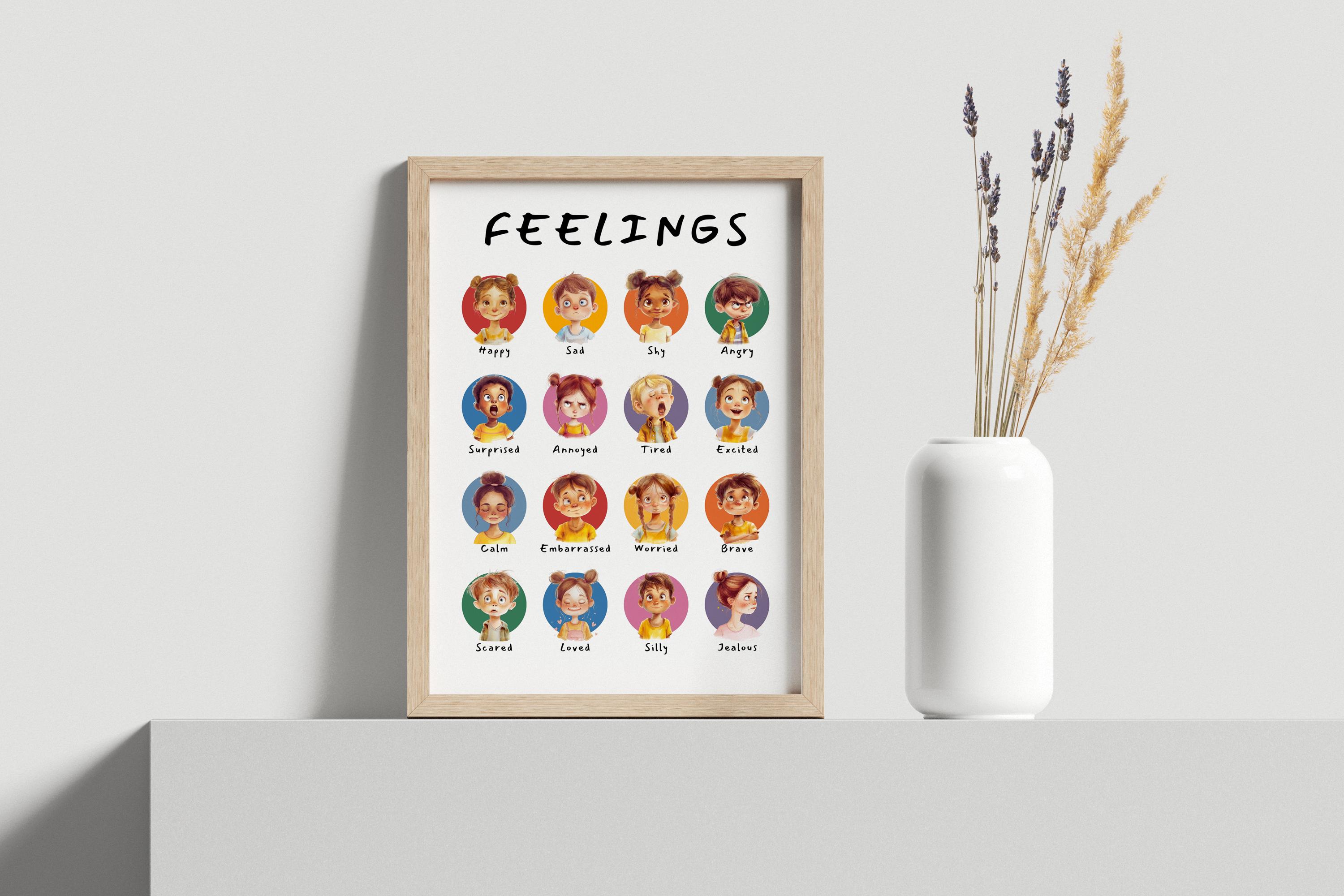 Calm Corner Posters, Calming Corner Posters, Homeschool Decor, Feelings ...