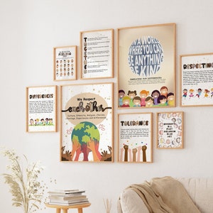 Diversity Posters Bundle, Diversity and Inclusion Posters, Inclusive ...