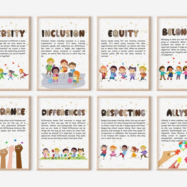 Equality Kids Print - Etsy