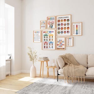 30 Calm Corner Poster Calm Down Corner Montessori Classroom Homeschool ...