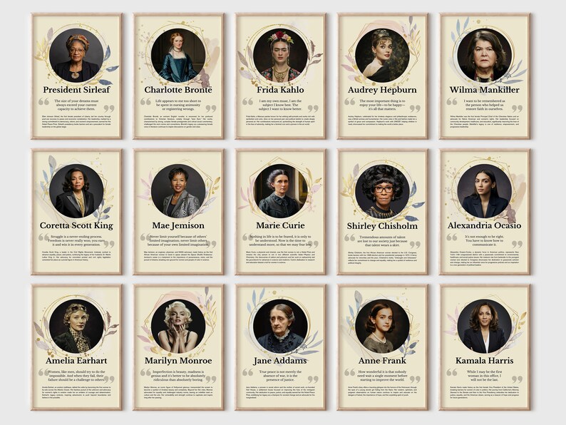 35 Women's History Month Poster, Women's History Month Bulletin Board ...