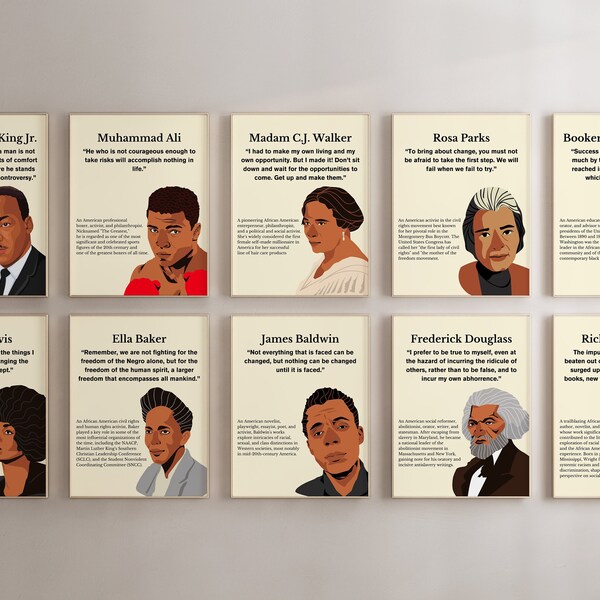 Black History Church Bulletin Covers - Etsy