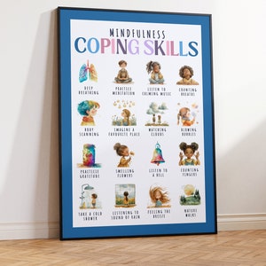 Coping Skills Poster, Mindfulness Poster, Calming Techniques Poster ...