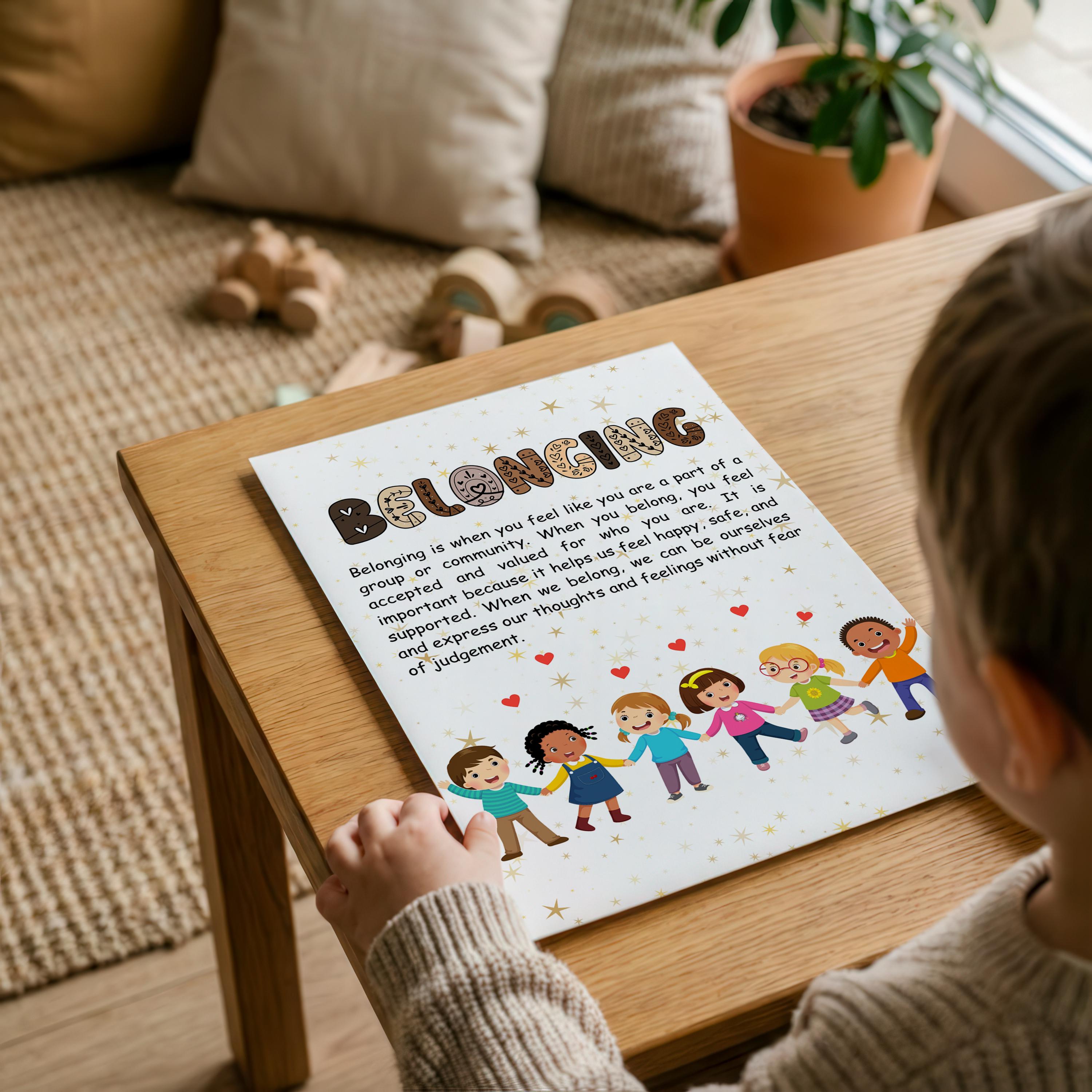 Diversity Poster for Kids, Diversity Bulletin Board, Cultural Diversity ...