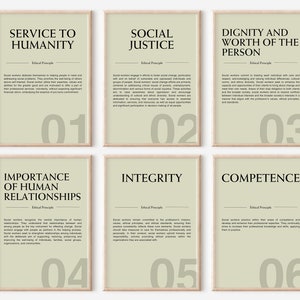 Social Worker Code of Ethics, Social Work Values, NASW Code of Ethics ...