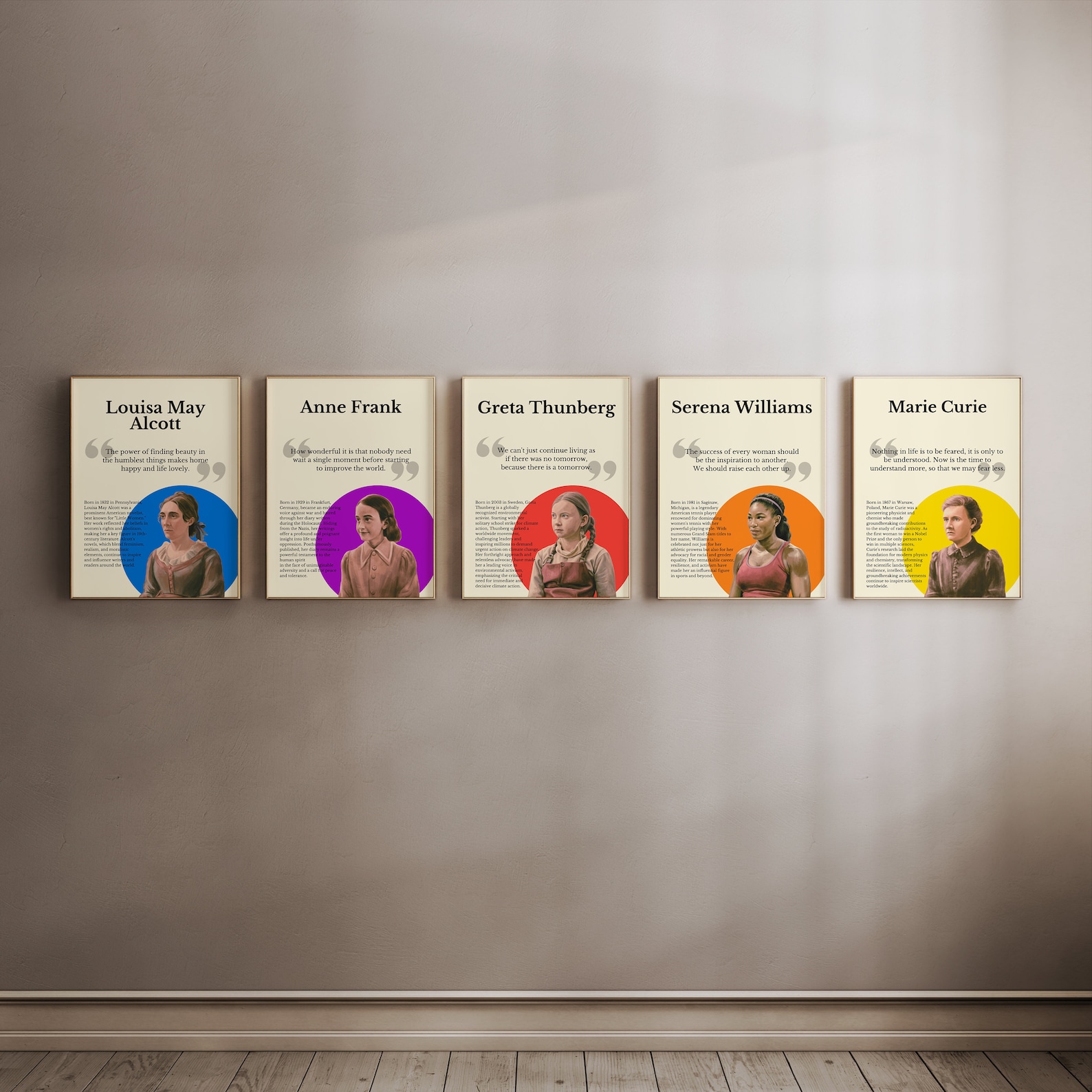 Women's History Month Bulletin Board, Famous Women Art Print, Women ...