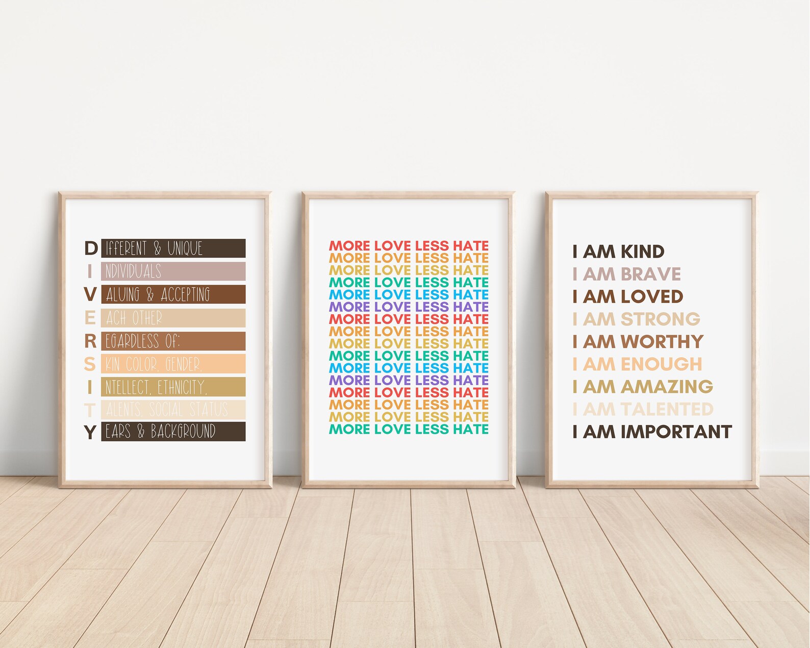 18 Diversity Poster, Diversity and Inclusion, LGBTQ Prints, You Matter ...