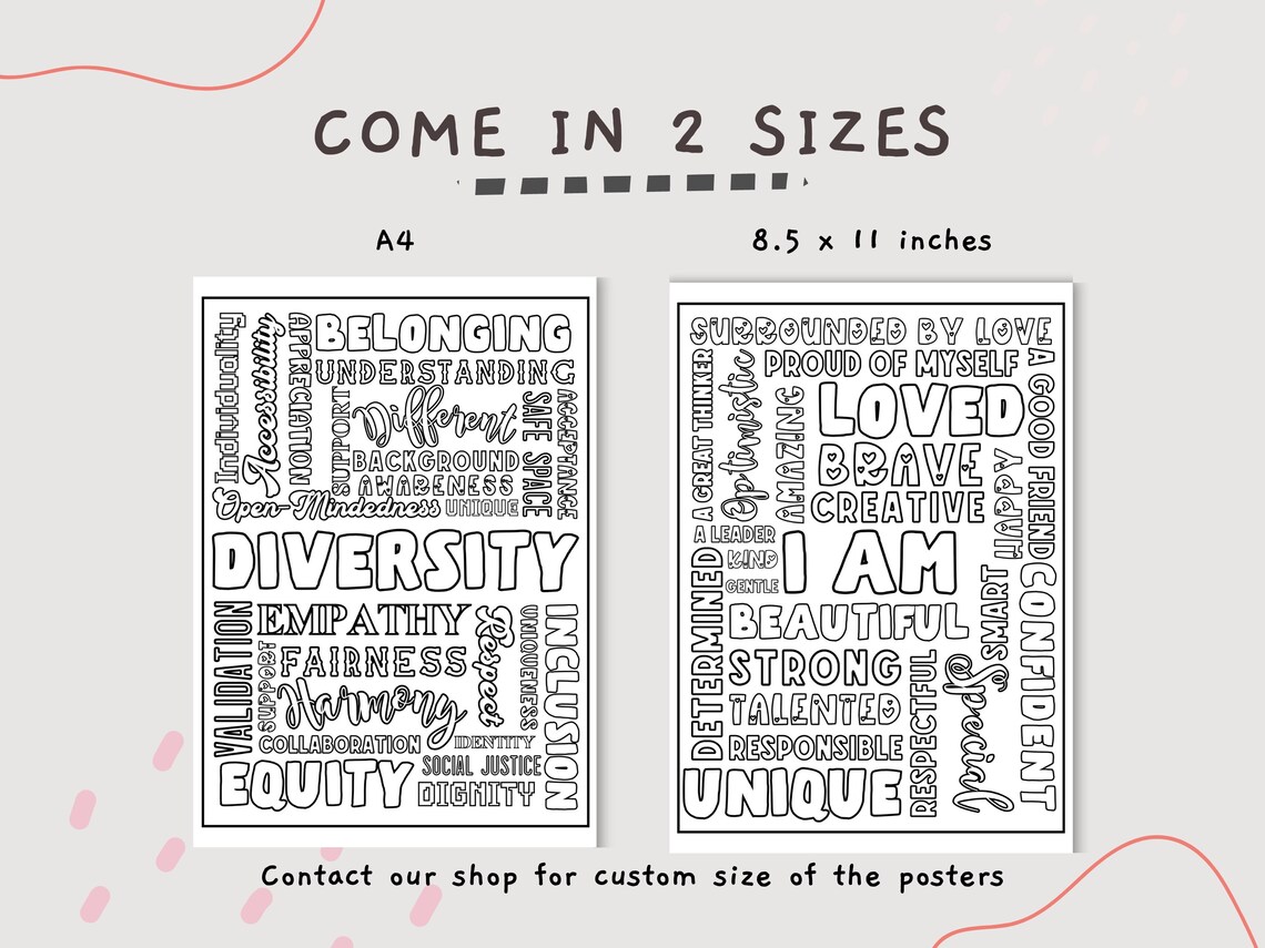 Diversity and Inclusion, Diversity Coloring Pages, Social Justice ...