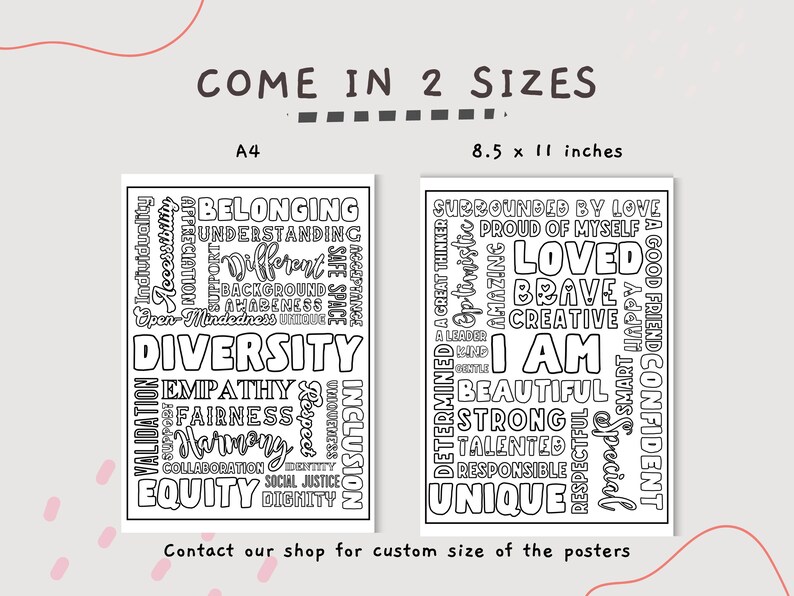 Diversity and Inclusion, Diversity Coloring Pages, Social Justice ...