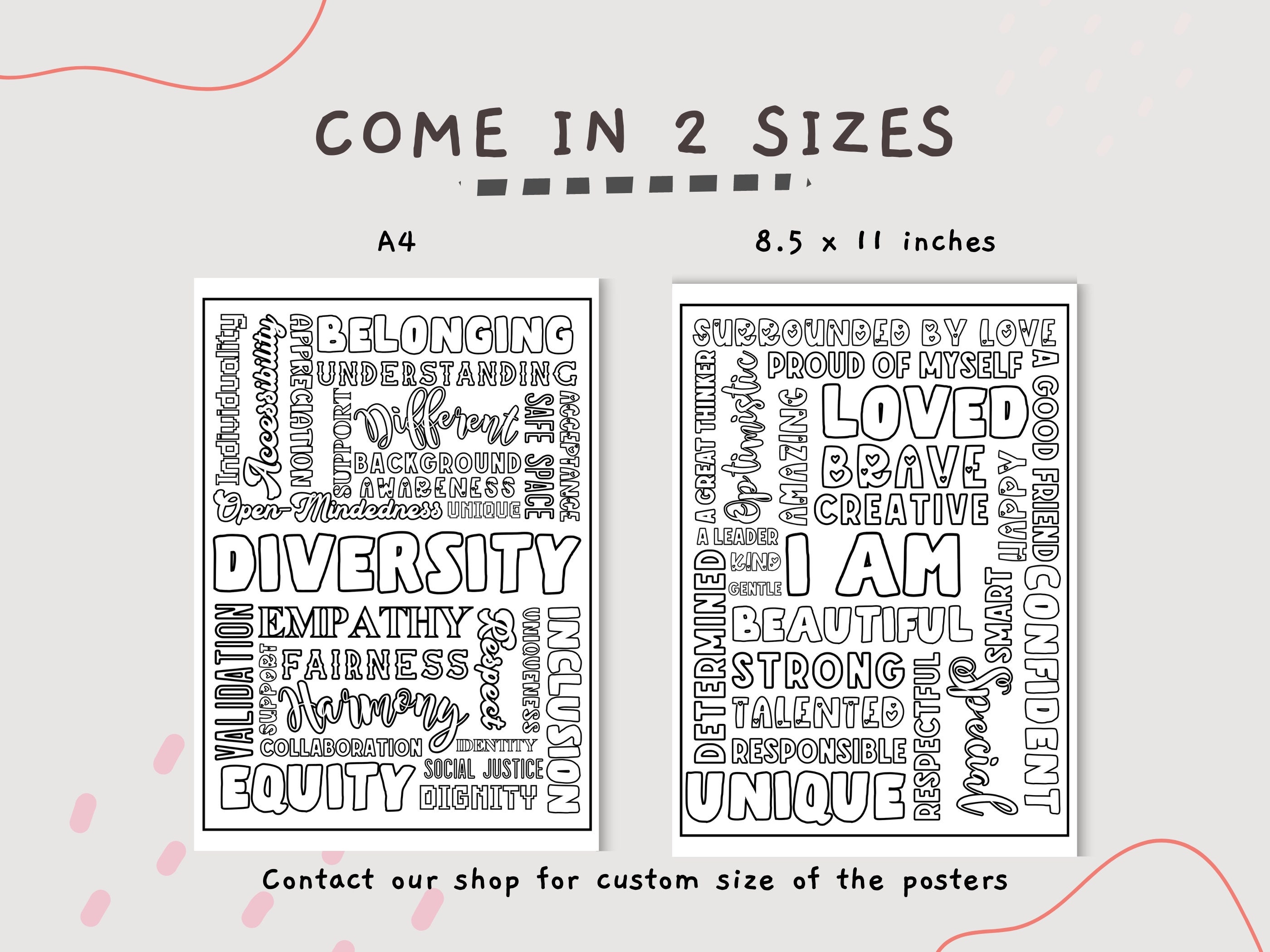 Diversity and Inclusion, Diversity Coloring Pages, Social Justice ...