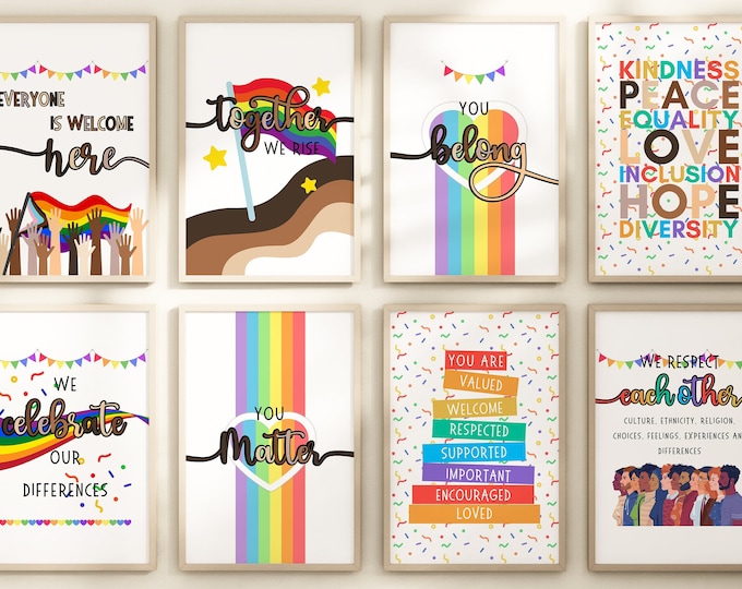 Allyship Original Illustration Print, Ally Art, Social Justice Artwork ...