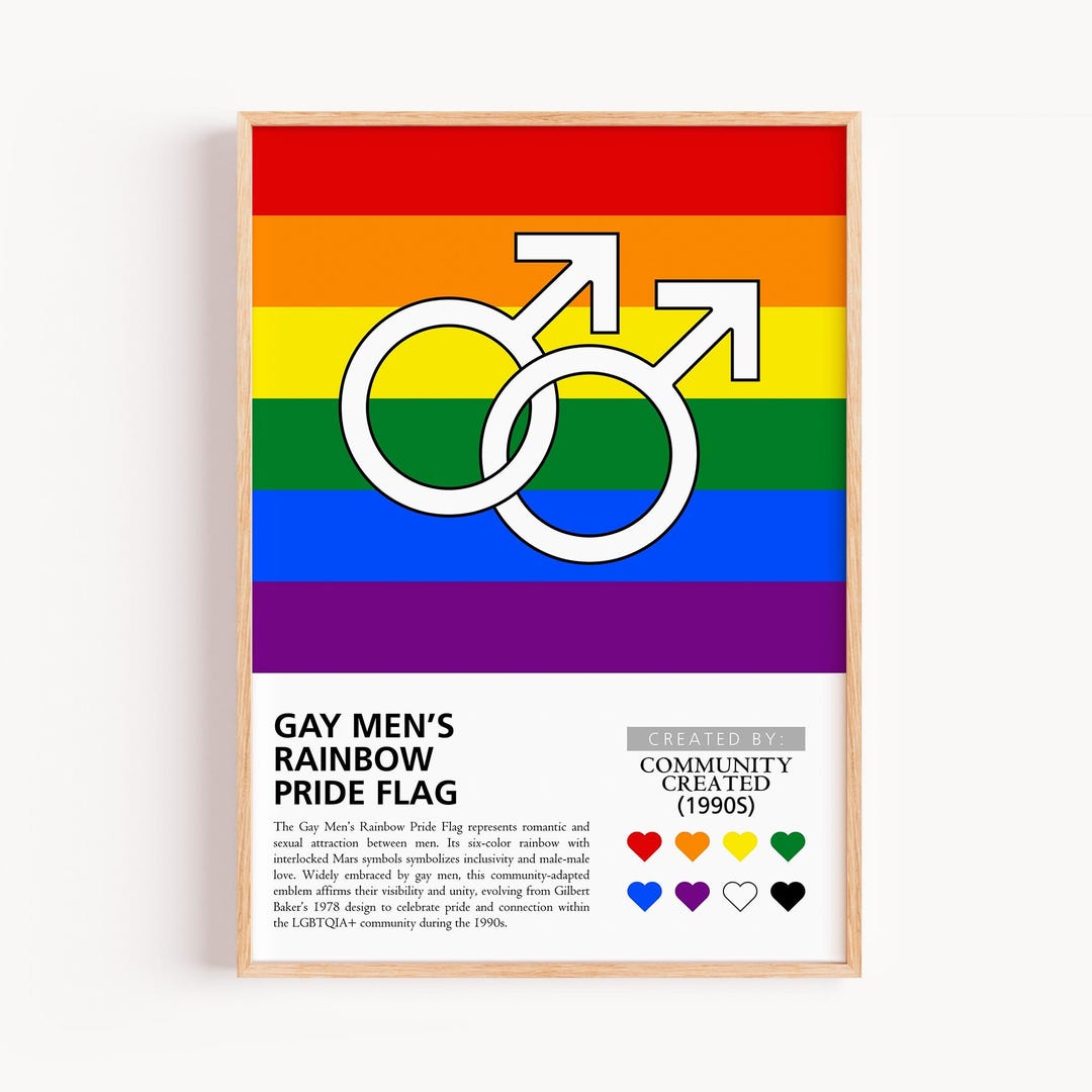 Gay Men Pride Flag, Gay Pride Flag, Pride Month Present, Pride ...