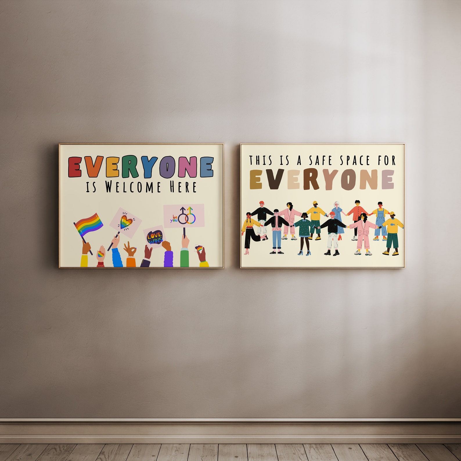 Inclusion Bulletin Board, DEIB Poster Set, Diversity Classroom Posters ...