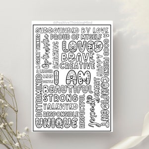 Inclusive & Affirmative Kids Coloring Pages, Diversity Coloring Pages ...