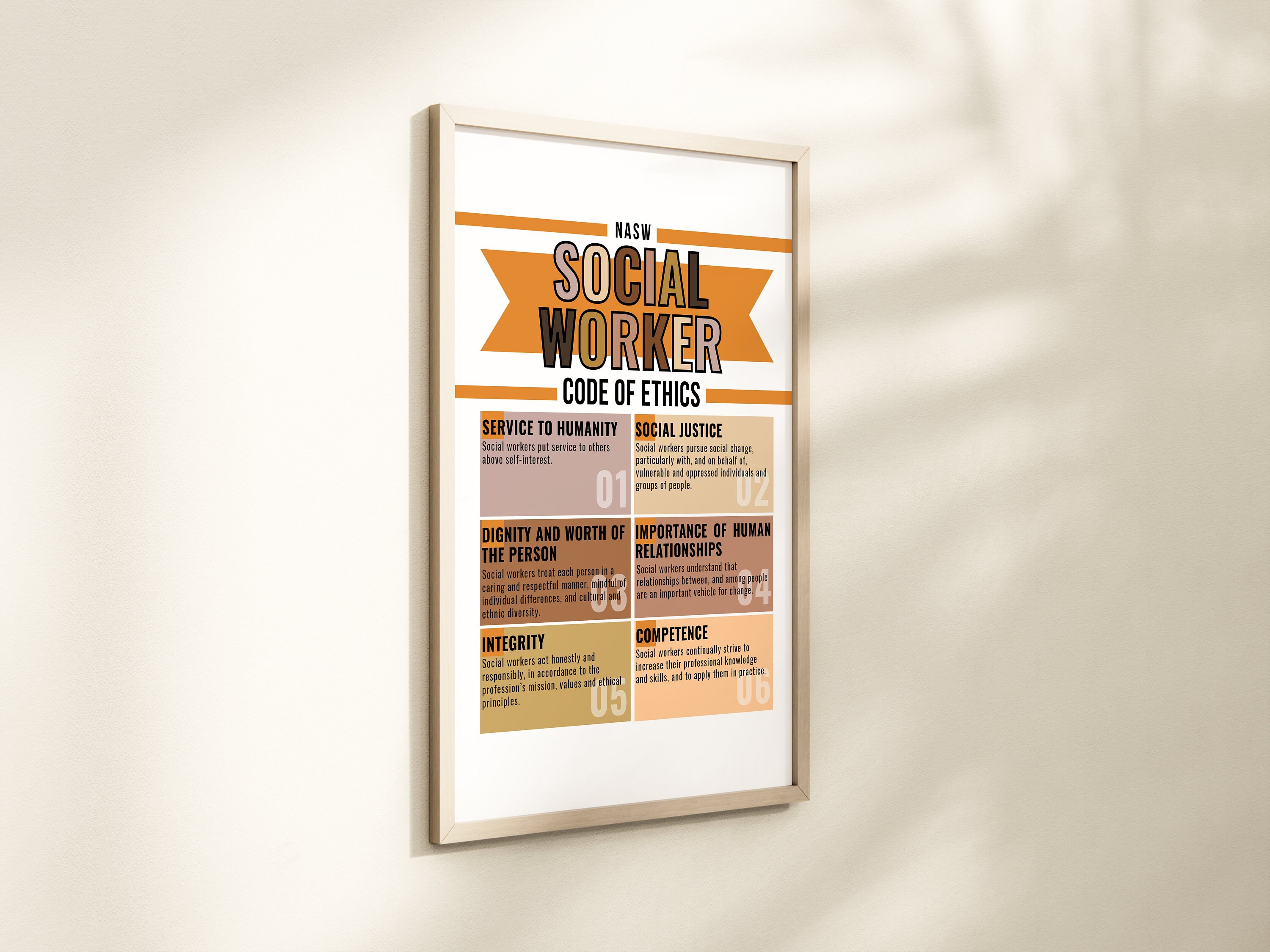 Social Worker Code of Ethics, Social Work Values, NASW Code of Ethics ...