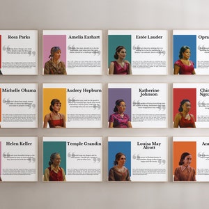 Women's History Month Bulletin Board, Women's History Month Poster for ...