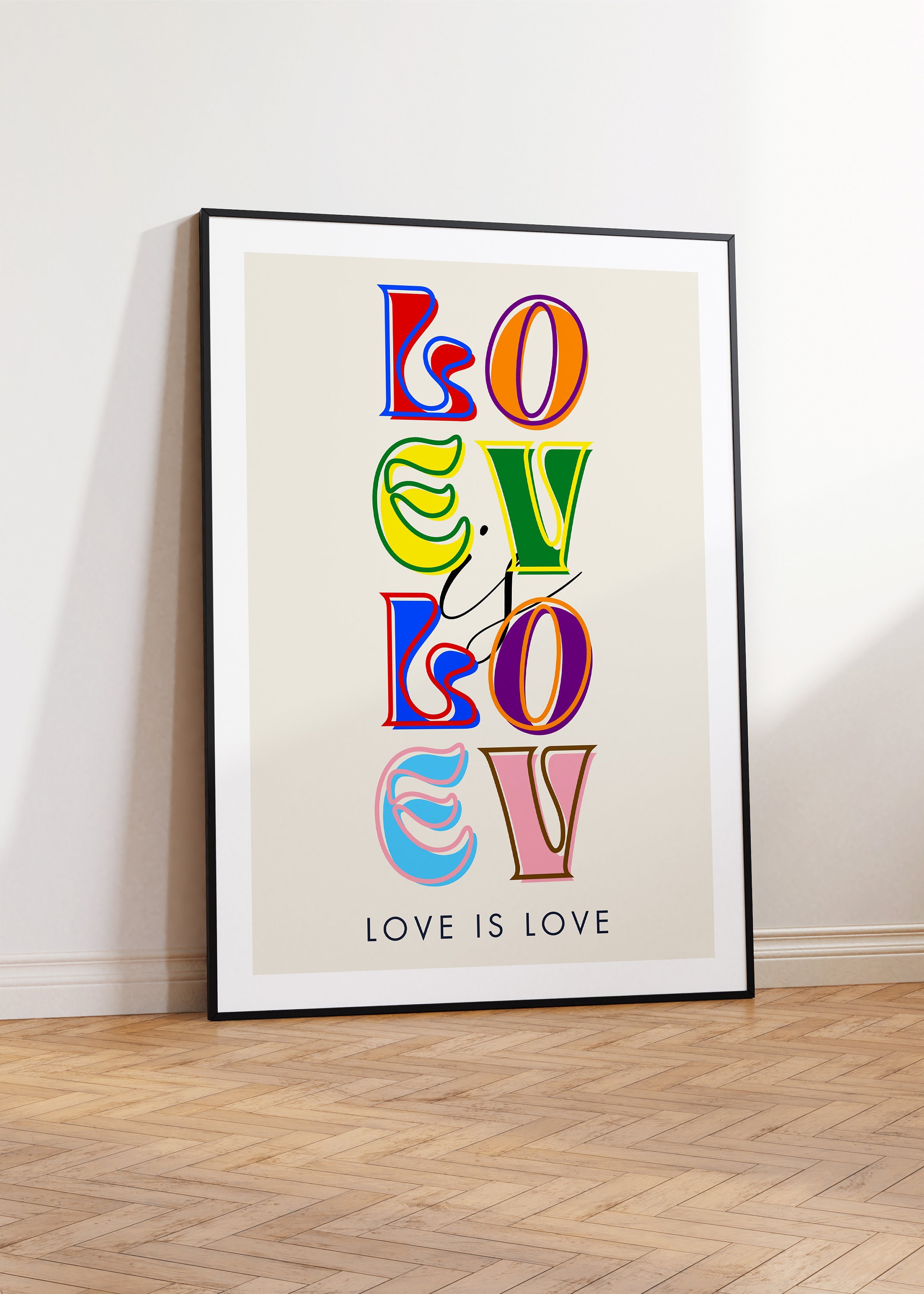 Love is Love Poster, Classroom Poster, Inspiring Quotes, Motivational ...