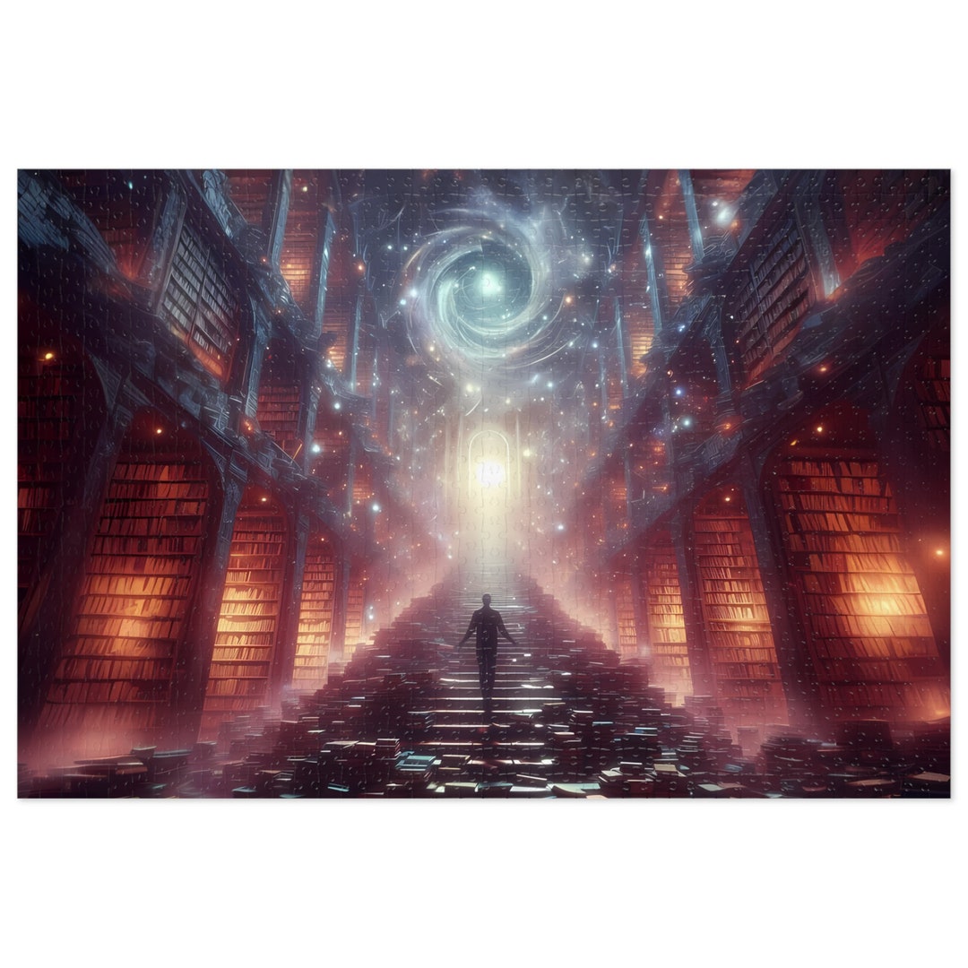 The Library of Forgotten Dreams Puzzle (30, 110, 252, 500, 1000-piece ...