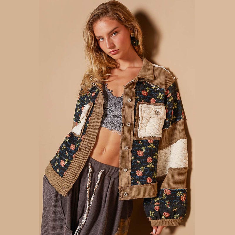 Patchwork Jacket - Etsy