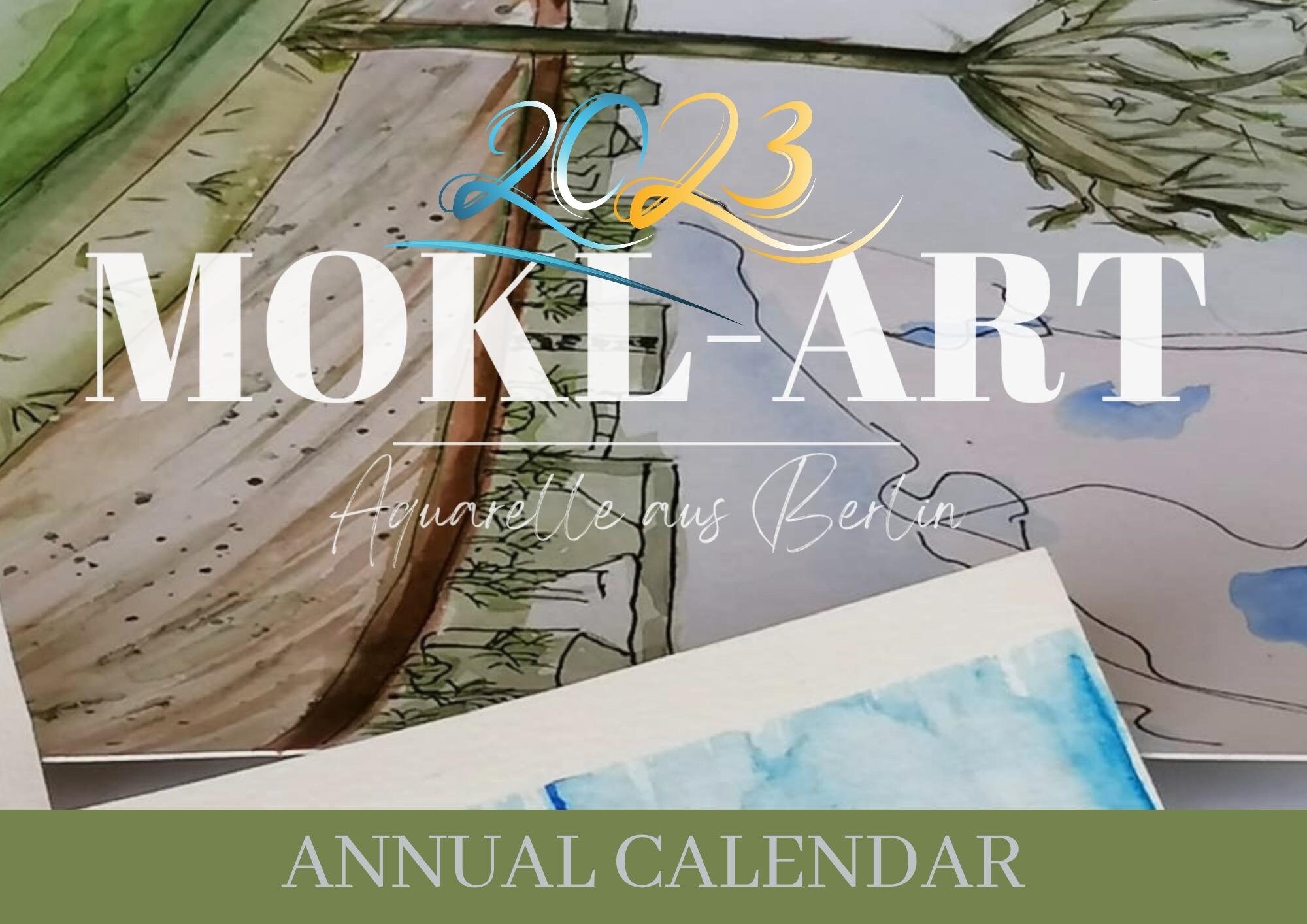 Mokl-Art Kalender 2023 Druck INSTANT DOWNLOAD Meeresblick - Etsy.de