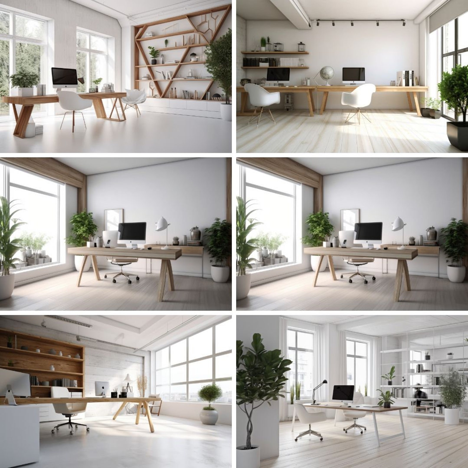 Virtual Office Backgrounds | Modern Office | Zoom and Googlemeet ...