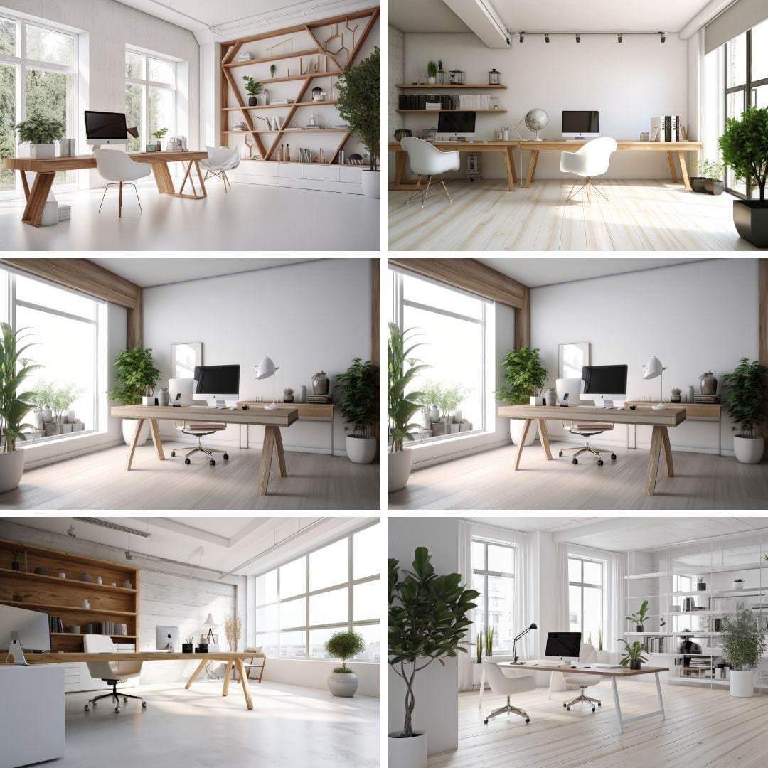 Virtual Office Backgrounds | Modern Office | Zoom and Googlemeet ...