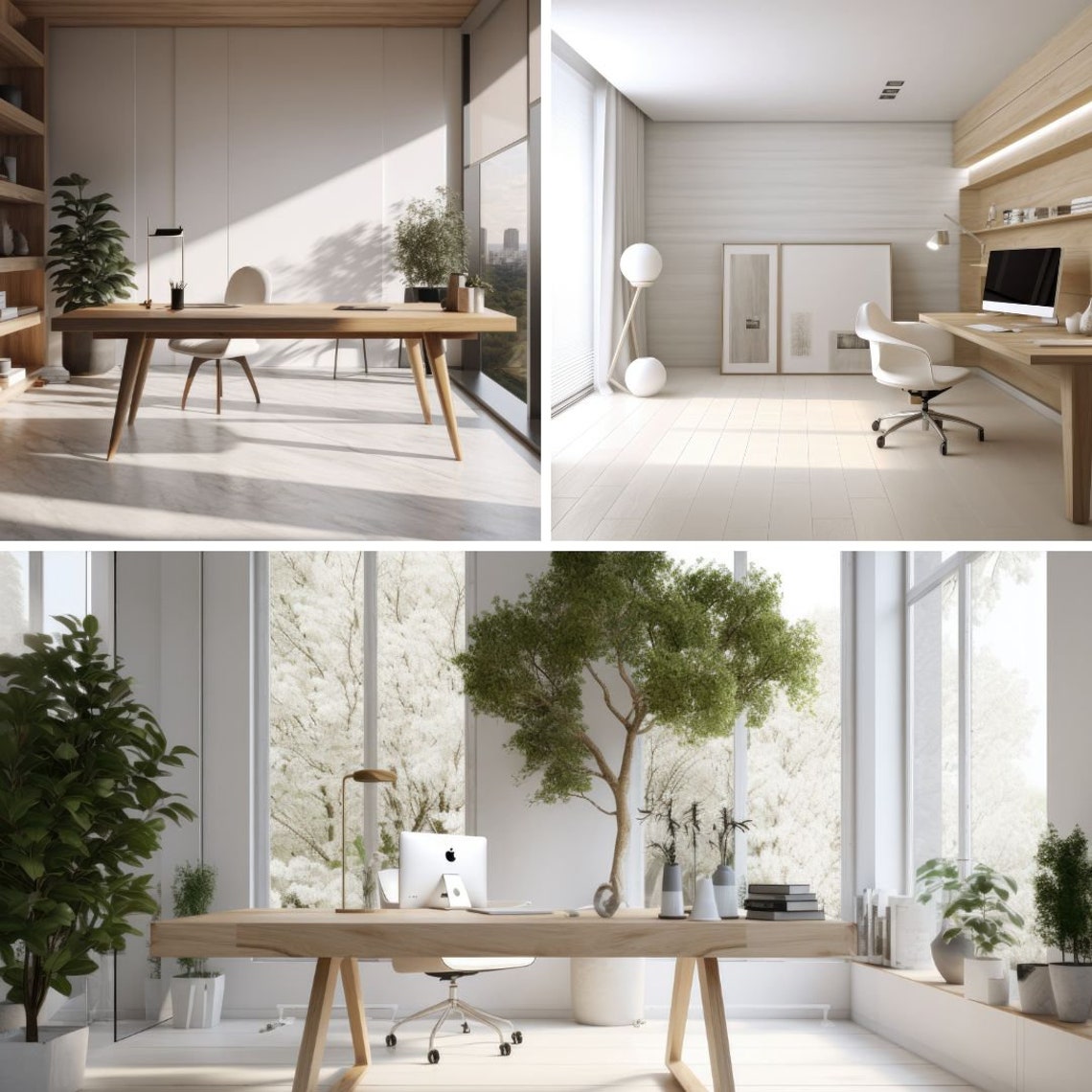 Virtual Office Backgrounds | Modern Office | Zoom and Googlemeet ...