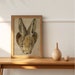 Vintage Painting Rabbit Hare Hase Von Vorn Hans Asper Swiss 1499 1571 ...