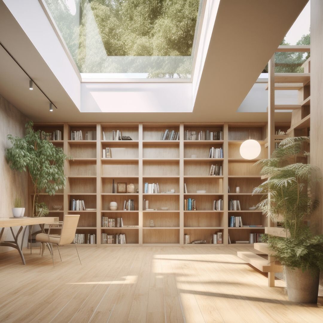 Modern Sustainable Virtual Bookcase Backgrounds | Modern Bookshelves ...