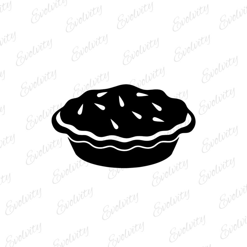 Pie SVG Bundle: 7 Vector Clipart Cut Files (digital Download) - Etsy
