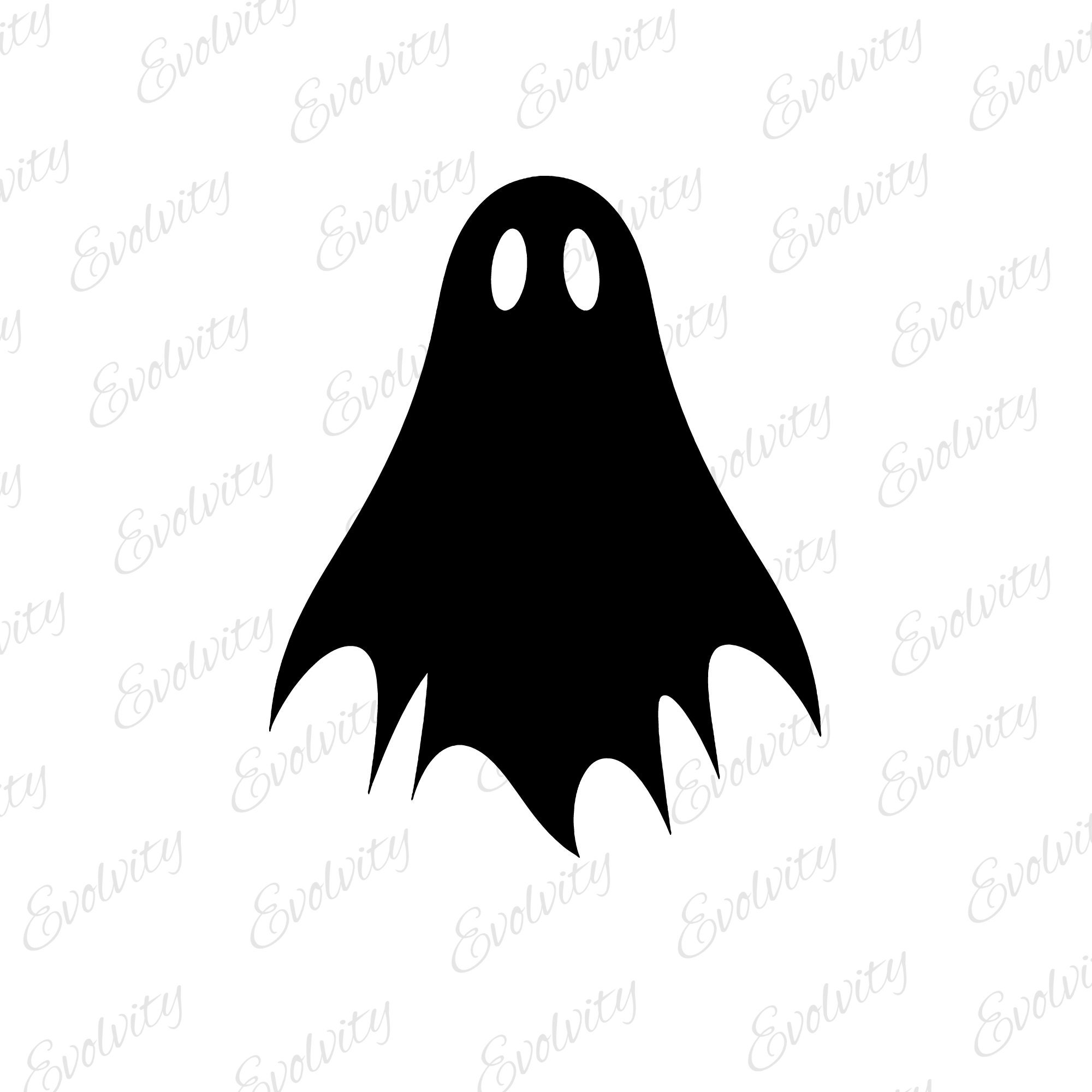 Cute Ghost SVG, 7 Ghost SVG Bundle, Boo Svg, Ghost Clipart, Ghost ...