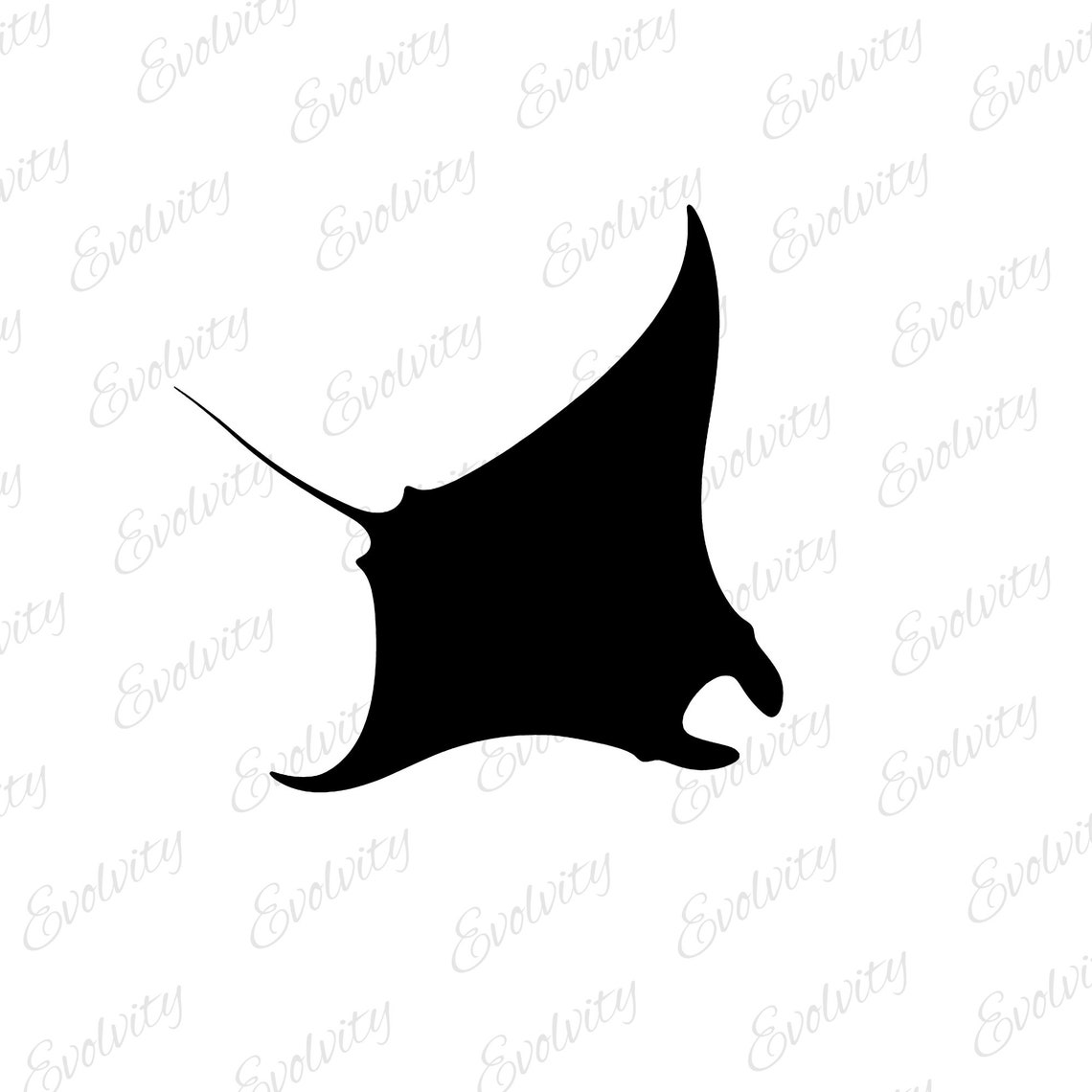Manta Ray SVG Bundle, 7 Manta Ray Vectors, Stingray Clipart, Stingray PNG, Manta Ray Clipart ...