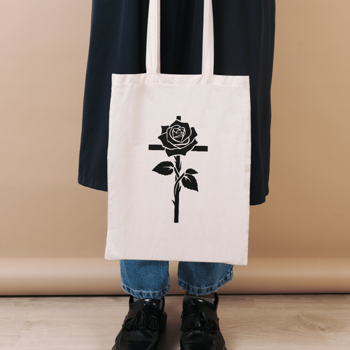 Cross With Rose SVG Bundle, 3 Cross Rose Vectors, Rose PNG, Rose ...