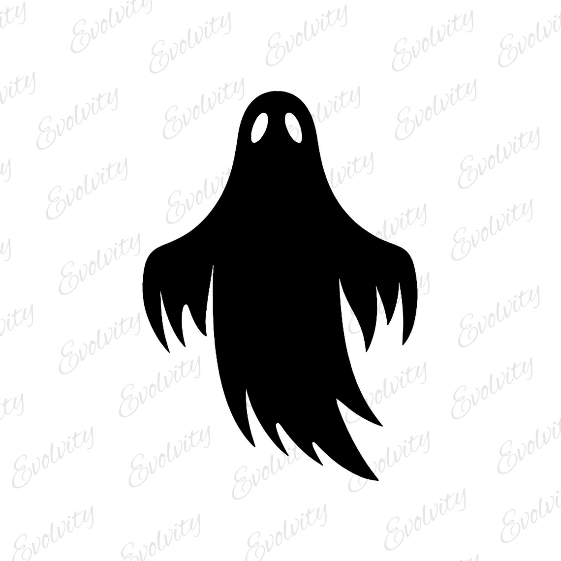 Cute Ghost SVG, 7 Ghost SVG Bundle, Boo Svg, Ghost Clipart, Ghost ...