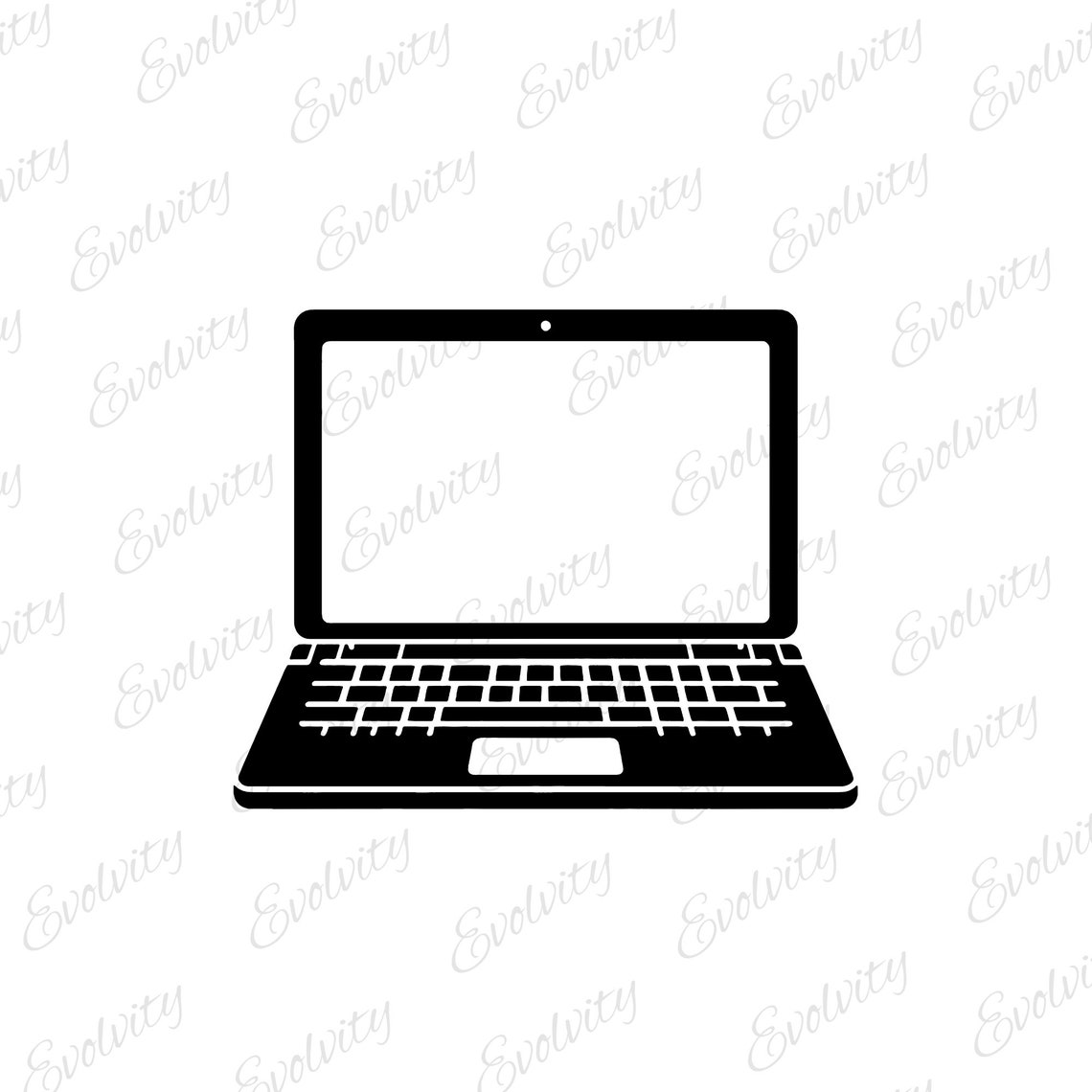Laptop SVG Bundle, 7 Laptop Vectors, Laptop Clipart, Razor Laptop ...