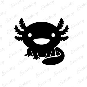 Axolotl SVG Bundle: Salamander Clipart (digital Download) - Etsy