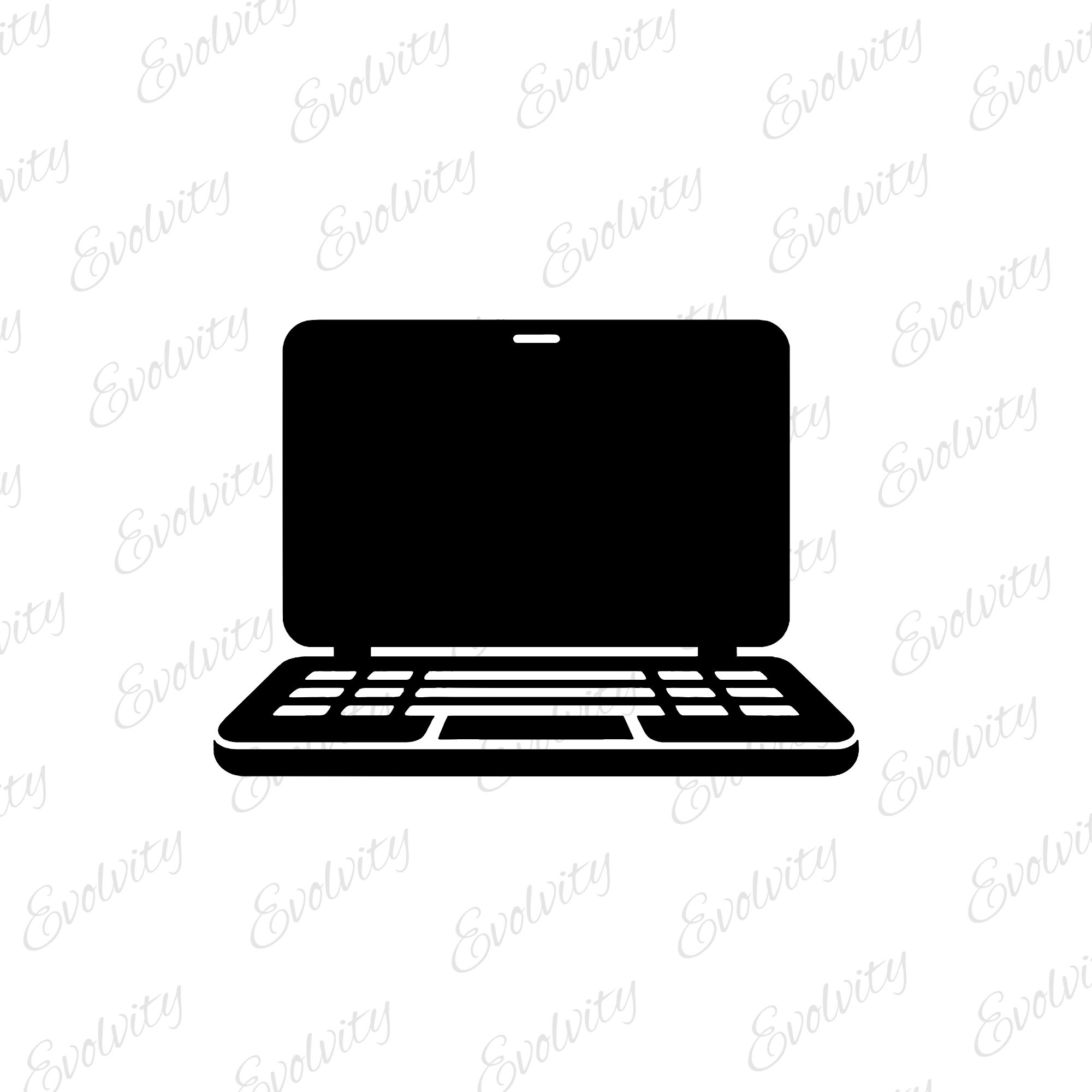 Laptop SVG Bundle, 7 Laptop Vectors, Laptop Clipart, Razor Laptop ...