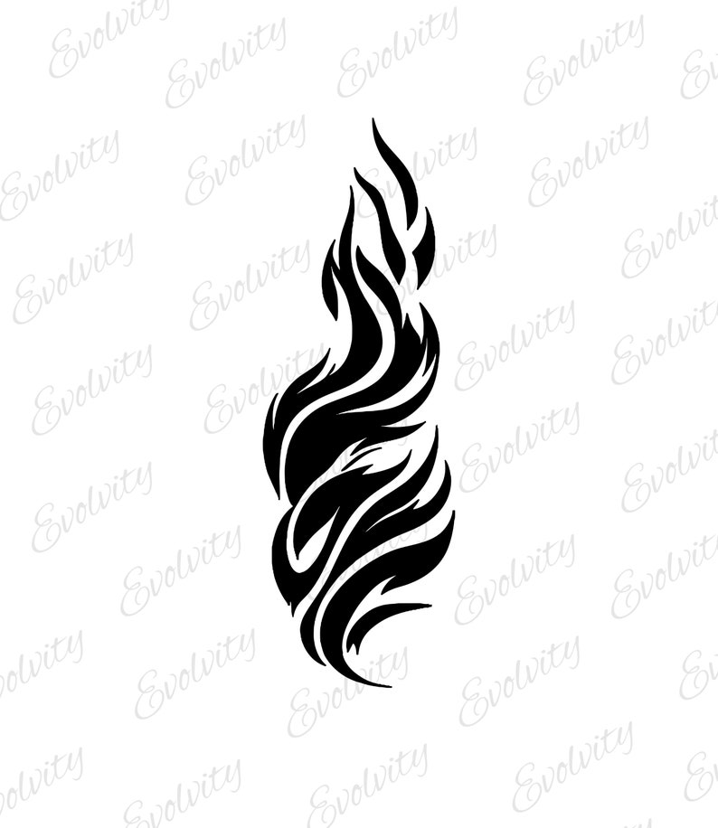 Fire Flame Bundle SVG, 7 Fire Flame Vectors, Fire Flame Clipart ...