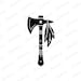 Tomahawk Axe SVG: Tribal Clipart, DIY Crafts (digital Download) - Etsy ...
